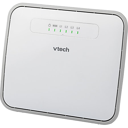 Vtech 4 Port Ethernet Router 5 Ports SlotsFast Ethernet - Office Depot