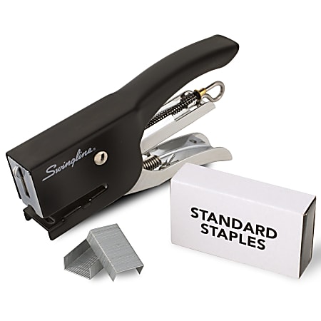 Swingline Mini Plier Stapler Value Pack 1000 Staples Black - Office Depot