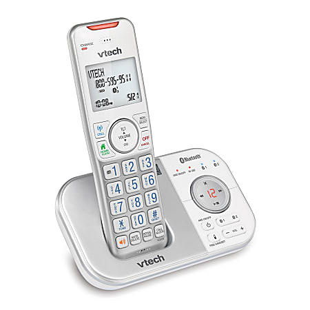 VTech Bluetooth DECT 6.0 Expandable Cordless Phone With Connect to Cell ...
