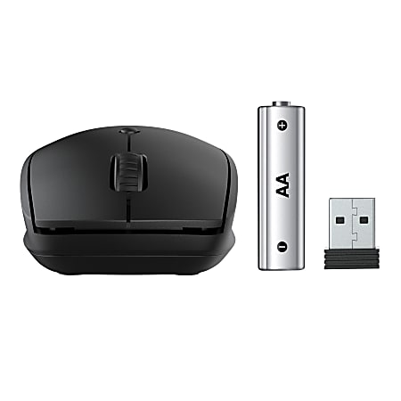 JLab Audio GO Wireless Mouse Compact Black - Office Depot