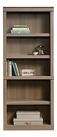 Realspace 72 H 5 Shelf Bookcase Spring Oak - Office Depot