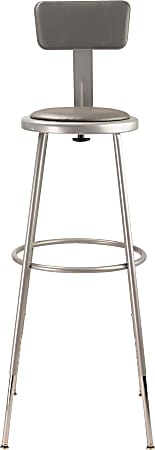 National Public Seating 6400 Series Adjustable Vinyl Padded Science ...