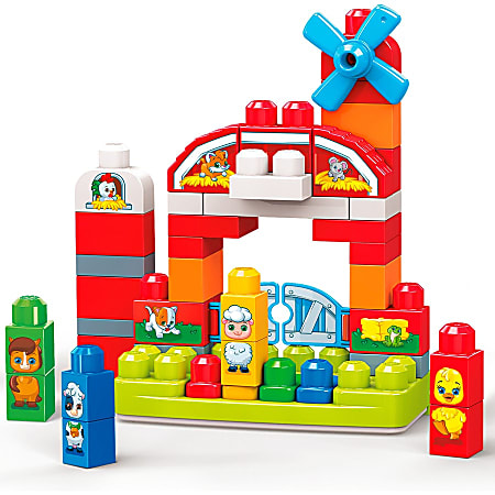 Mega Bloks First Builders Musical Farm ThemeSubject Learning Skill ...