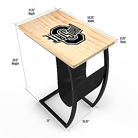 Imperial NCAA Anywhere Table 23 12 H x 18 14 W x 11 34 D Ohio State ...
