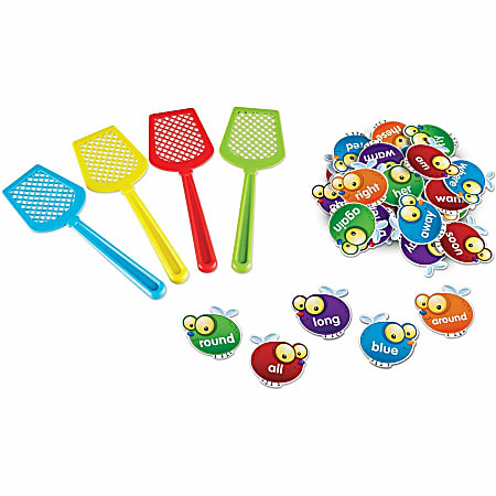 Learning Resources Sight Words Swat A Sight Words Game Learning ...