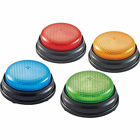 Learning Resources Lights Sounds Buzzers Set Multicolored Skill ...