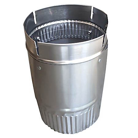 Builders Best Round To Oval Adapter Silver - Office Depot