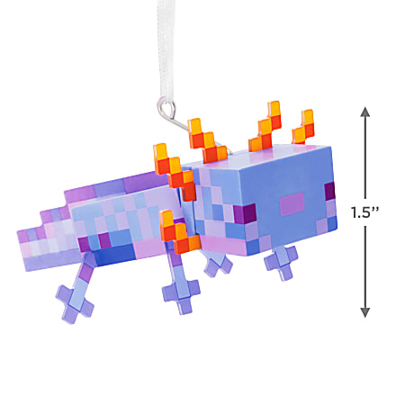 Hallmark Resin Christmas Ornament 2 12 x 1 34 x 1 12 Minecraft Blue ...