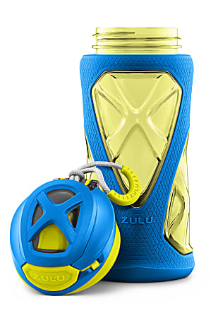 ZULU Torque Water Bottle 16 Oz Blue - Office Depot