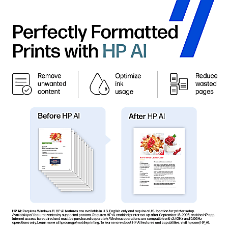 HP DeskJet 4255e Wireless All in One Color Inkjet Printer Scanner ...