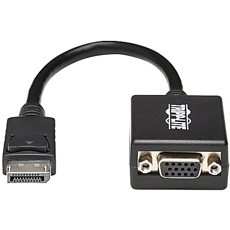 Eaton Tripp Lite Series Displayport to VGA Adapter Converter Active MF ...