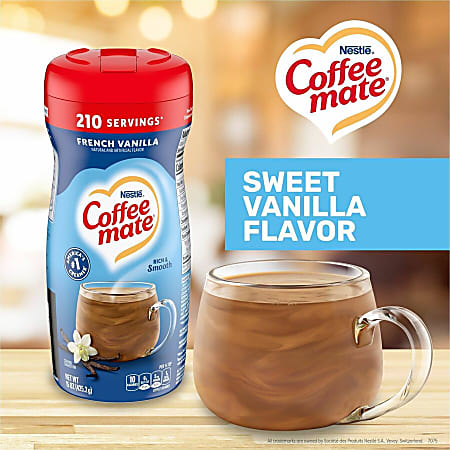 Coffee mate French Vanilla Powdered Coffee Creamer Canister French ...
