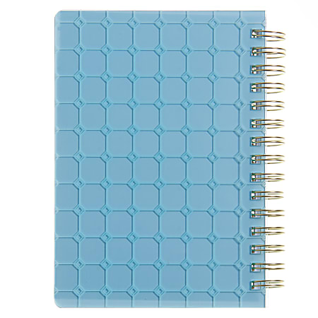 2025 Russell Hazel WeeklyMonthly Acrylic Spiral Planner 5 78 x 8 14 Dew ...
