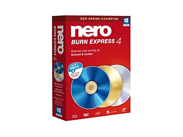 Nero Burn Express 4 Disc - Office Depot