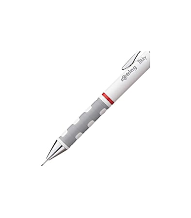 rOtring Tikky Mechanical Pencil 0.5mm White Barrel with Leads - Office ...