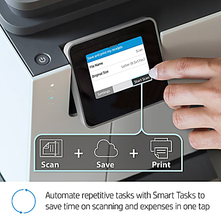 HP OfficeJet Pro 9025 Wireless Inkjet All In One Color Printer - Office ...