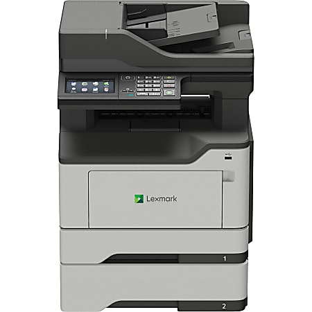 Lexmark MX421ade Monochrome Black And White Laser All In One Printer ...