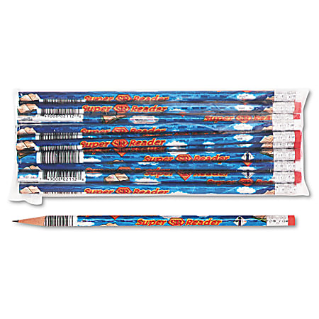 Moon Products Recognition Pencils 2 HB Hardness Blue Super Reader Pack ...