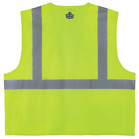 Ergodyne GloWear Safety Vest Standard Type R Class 2 SmallMedium Lime ...