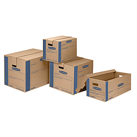 Bankers Box SmoothMove Prime Lift Off Lid Moving Boxes Small 24 x 12 x ...