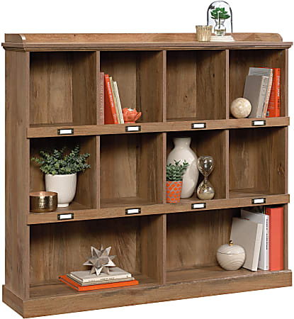 Sauder Barrister Lane 48 H Cubby Bookcase Sindoori Mango ODP Business Solutions