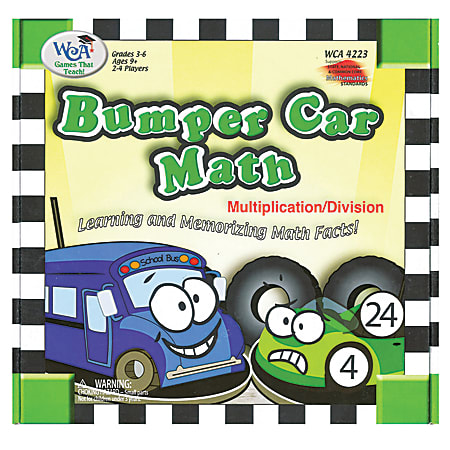 Learning Advantage Bumper Car Math Game - Office Depot
