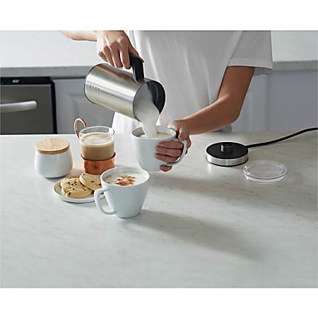 Hamilton Beach Milk Frother and Warmer Stainless Steel Milk Frothing ...