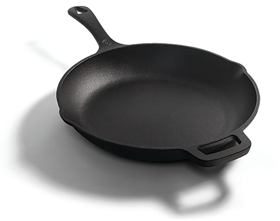 Commercial Chef Cast Iron Saut Skillet 10 Black - Office Depot