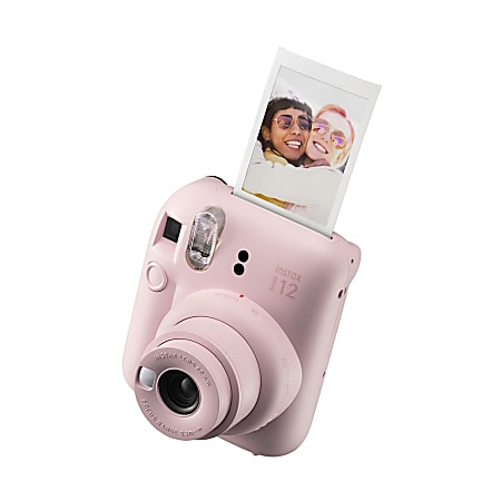 Fujifilm Instax Mini 12 Instant Film Camera With Lens Blossom Pink ...