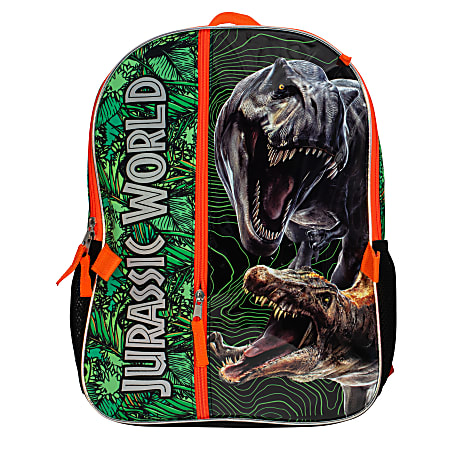 Accessory Innovations Jurassic World 5 Piece Backpack Set GreenBlack ...