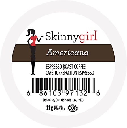 Skinnygirl Single Serve K Cup Coffee Americano Espresso Roast Box Of 24 ...