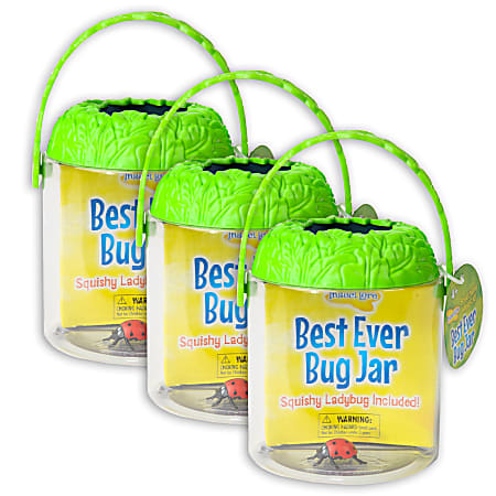 Insect Lore Best Ever Bug Jar Pack Of 3 - ODP Business Solutions