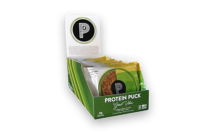 Protein Puck Sun Butter Coconut Almond Paleo Protein Bars 3.25 Oz. Box ...