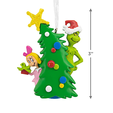 Hallmark Grinch Cindy Lou Who Ornament 2 H x 2 W x 12 D - Office Depot