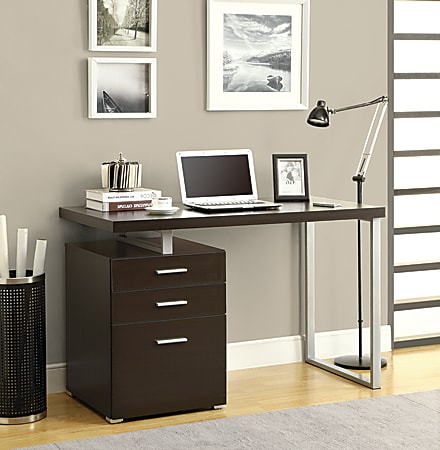 Monarch Specialties 48 W Computer Desk With LeftRight Pedestal ...