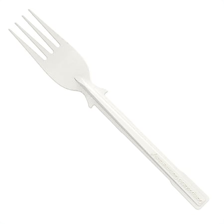 Dixie TriTower Compostable Forks White 40 Forks Per Box Case Of 24 ...