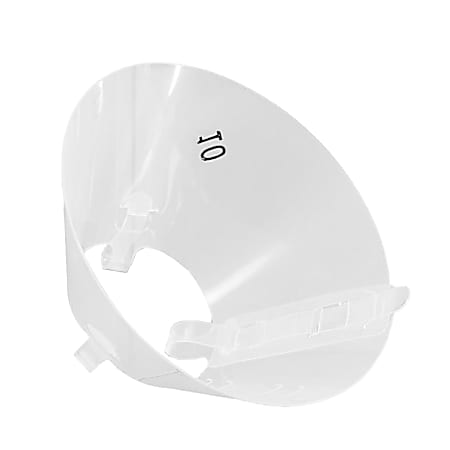 KVP Betsy Clear E Collar 10cm Clear - ODP Business Solutions