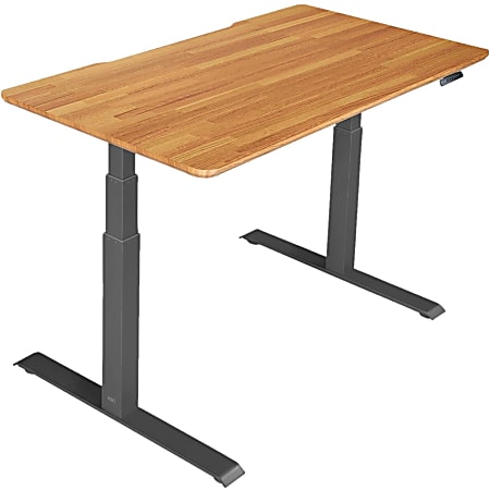 Vari standing desk reclaimed wood store