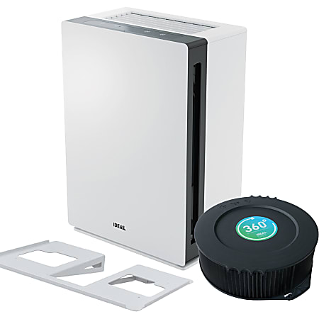 IDEAL Health AP60 Pro Air Purifier Wall Kit 600 Sq. Ft. Coverage White - Office Depot