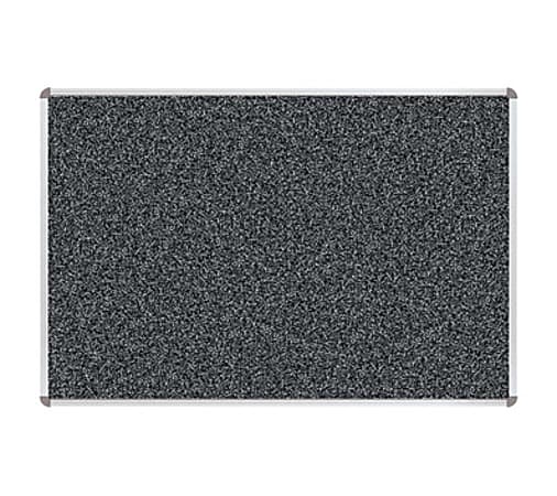Best Rite Black Rubber Tak Tackboards Euro Trim 2 x 3 - Office Depot