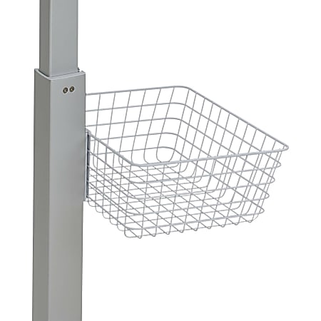 Ergotron SV Wire Basket Large Large 5 lb Weight Capacity 19.88 L x 17 W ...