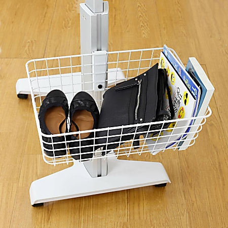 Ergotron SV Wire Basket Large Large 5 lb Weight Capacity 19.88 L x 17 W ...