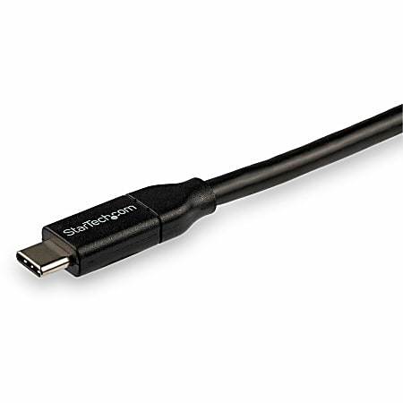 StarTech.com 3m 10ft USB C to USB C Cable w 5A PD MM USB 2.0 Black ...