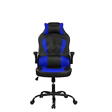 Lifestyle Solutions Venus Gaming Chair BlackBlue Office Depot