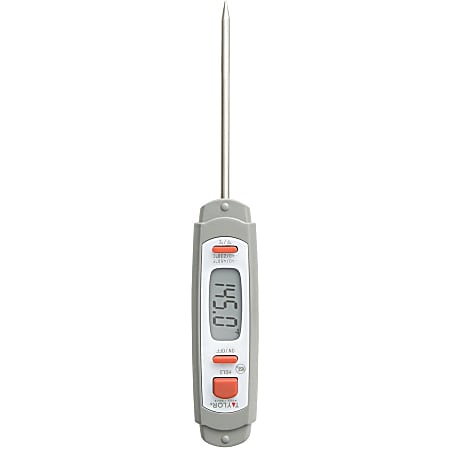Taylor 9847N 5 Commercial Anti Microbial Instant Read Thermometer Auto ...