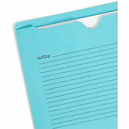 Smead Straight Tab Cut Letter Recycled File Jacket 75616 - Office Depot