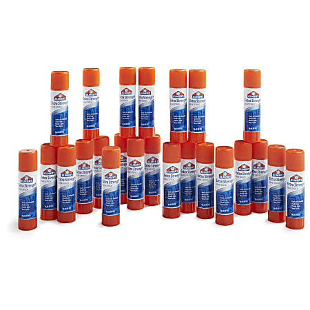 Elmers Extra Strength Office Glue Sticks 0.28 Oz. Pack Of 24 - Office Depot