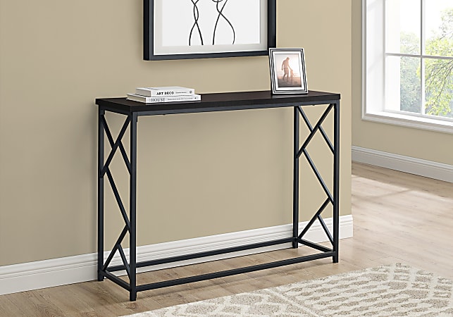 Monarch Specialties Bret Console Accent Table 32 H x 44 W x 13 34 ...
