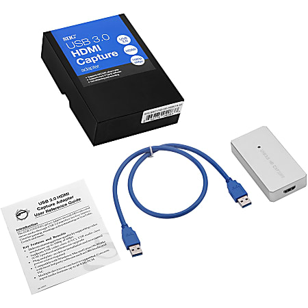 SIIG Video capture adapter USB 3.0 - Office Depot