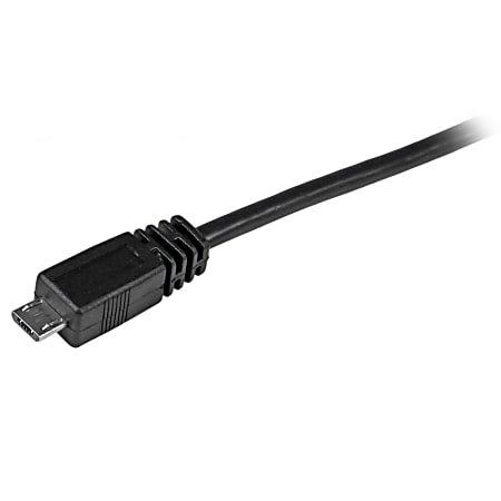 StarTech.com Micro USB Cable Charge or sync micro USB mobile devices ...